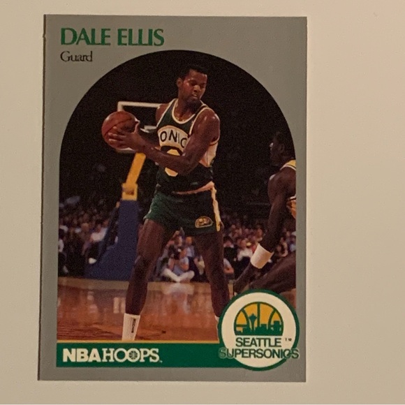 NBA HOOPS | Toys | 99 Nba Hoops Seattle Supersonics Dale Ellis 277 ...